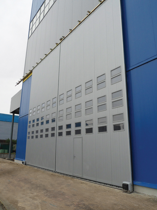 Industrial doors - built exactly for purpose. Many design options.