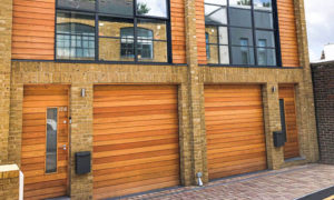 Custom clad garage doors for ultimate appearance